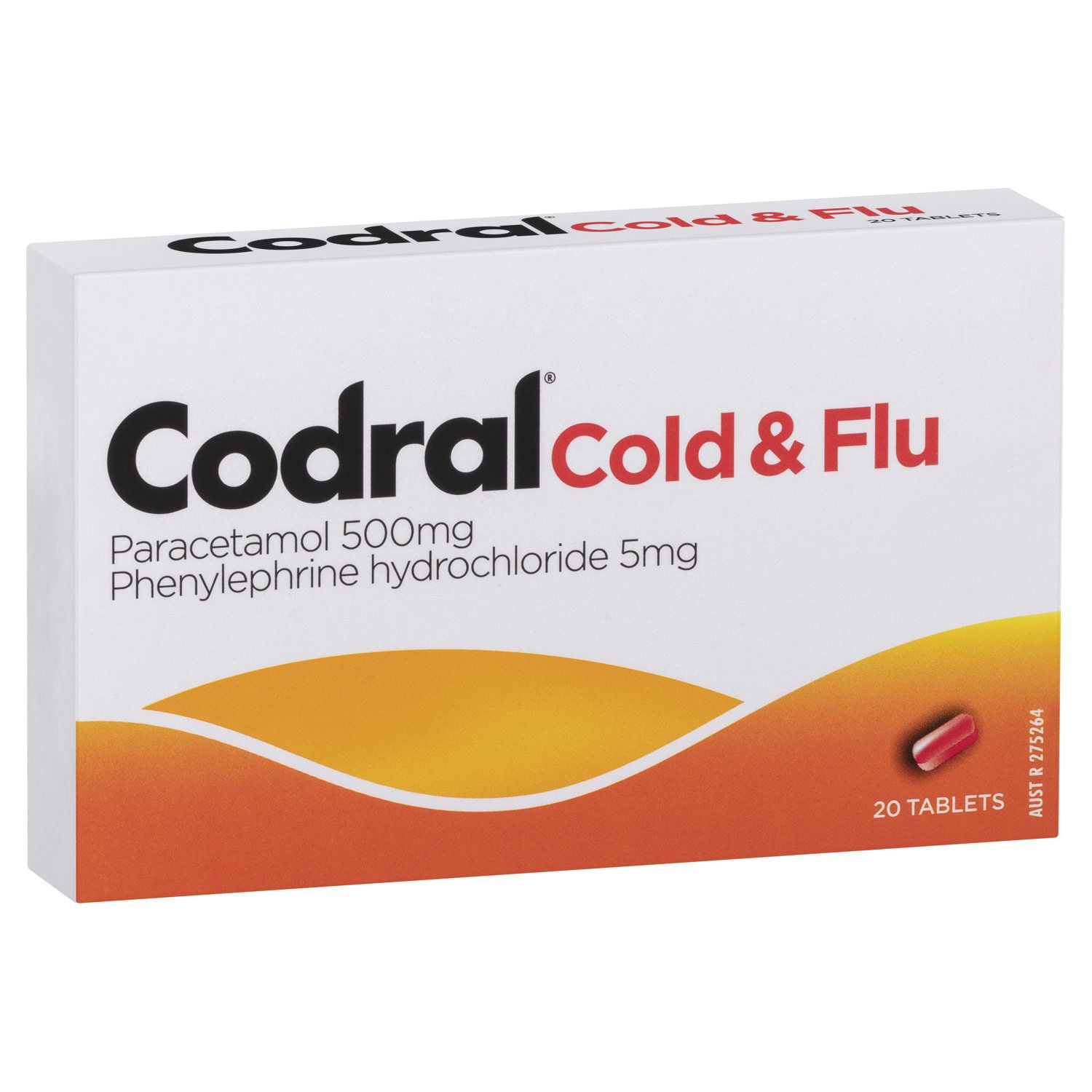 CODRAL COLD & FLU 24 TABLETS